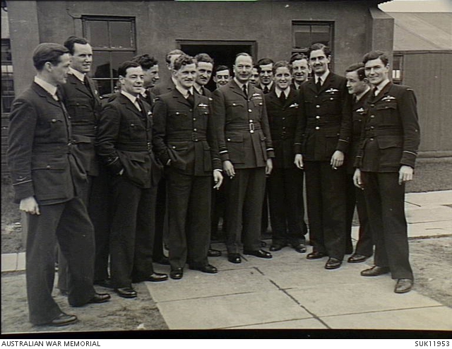 RAF Station Ford Sussex, England. C. 1944-03. During a visit to No. 453 ...
