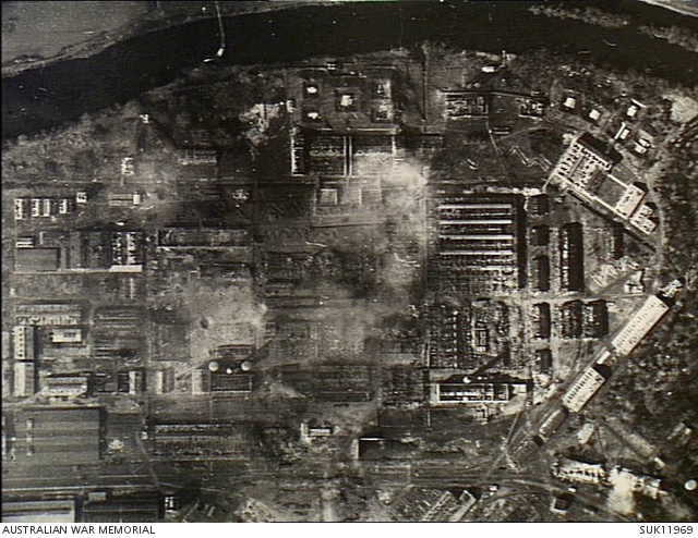 France. C. 1944-03. Great damage was done by the RAF Bomber Command in ...