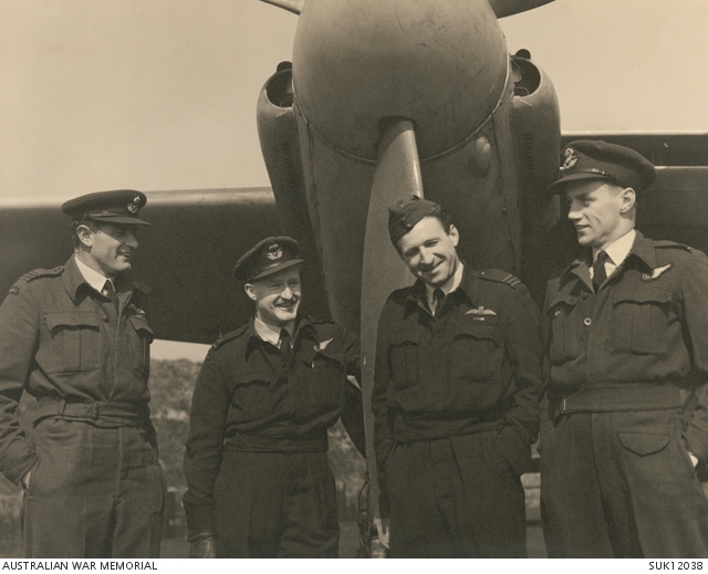 RAF Station Middle Wallop Hampshire, England. C. 1944-04. Group ...