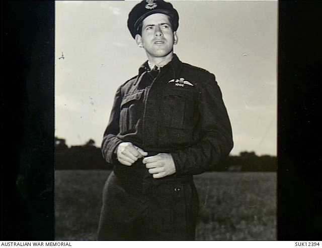 Portrait of Flight Lieutenant R. R. "Sandy" Sanderson, RAAF, of Elwood ...