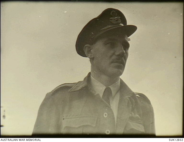England. C. 1944-09. Portrait of Flying Officer Kenneth R. Foskett of ...