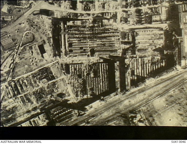 Russelheim, Germany. 1944-09-10. The Adam Opel works at Russelheim ...