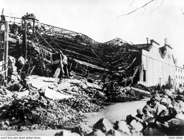 Paris, France. C. 1944-10. These ground pictures of devastated ...