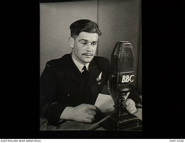 London, England. 1944-01-11. Pilot Officer R. C. Dunstan DSO from Mount ...