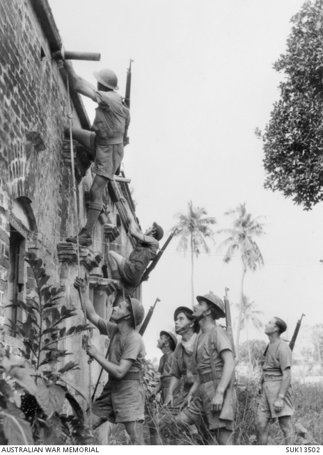 Burma. C. 1944-12. RAF personnel whose job it is to guard our forward ...