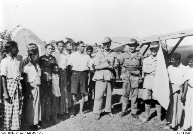 Akyab, Burma. C. 1945-01-03. Lieutenant General Sir A. F. P. Phillip ...