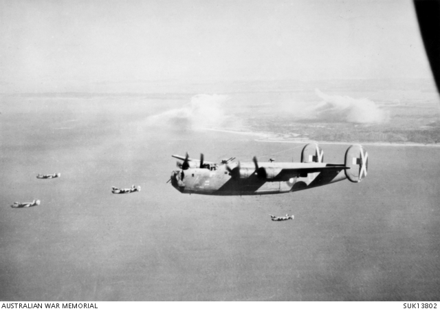 Ramree Island, Burma. 1945-01-21. Some of the RAF Liberator aircraft of ...