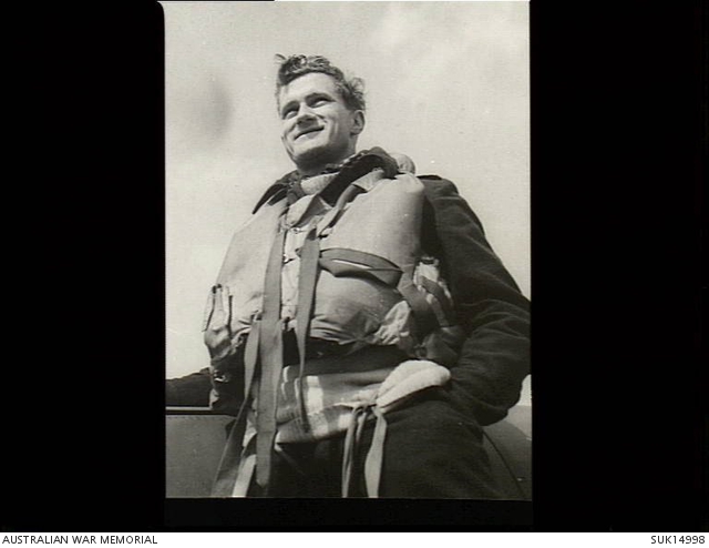 Surrey, England. C. 1942. Portrait of a pilot of No. 457 (Spitfire ...