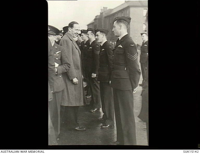 Lord Cranborne with the Australian High Commissioner, the Right ...