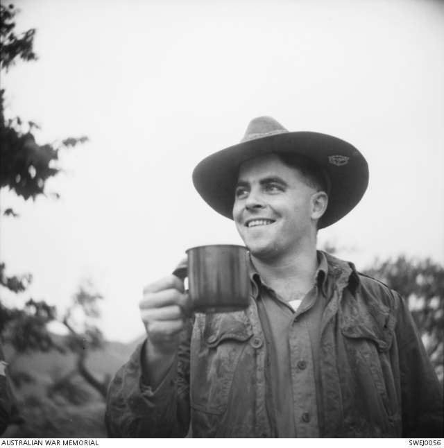 Informal portrait of 26988 Corporal (Cpl) Lawrence George (Larry0 ...