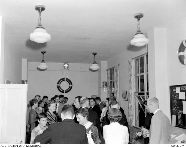 Mrs Bierwirth, wife of Lieutenant General R Bierwirth, Commander in ...