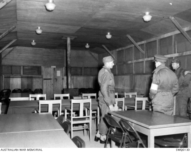 Australian officers inspect the United Nations Command Military ...