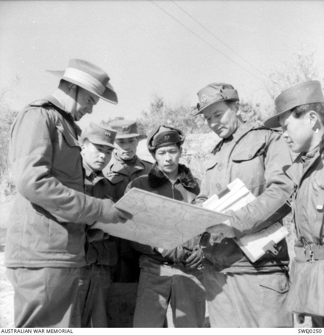 The 1st Commonwealth Division, soon to be reduced to a Commonwealth ...