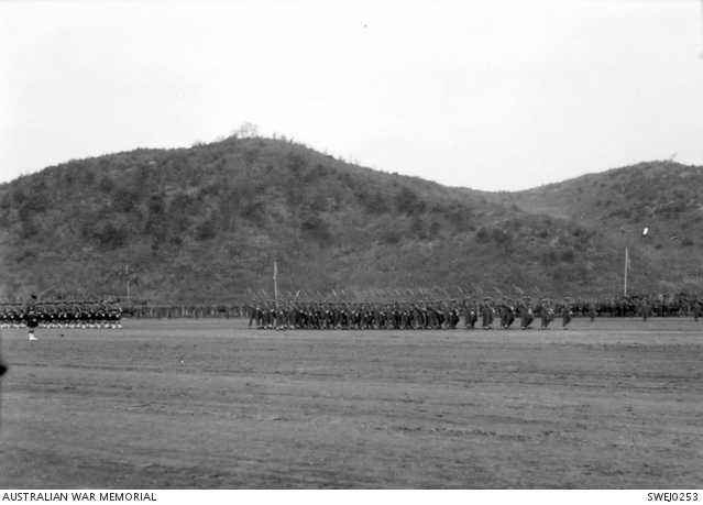 The 1st Commonwealth Division held its farewell parade in Korea before ...