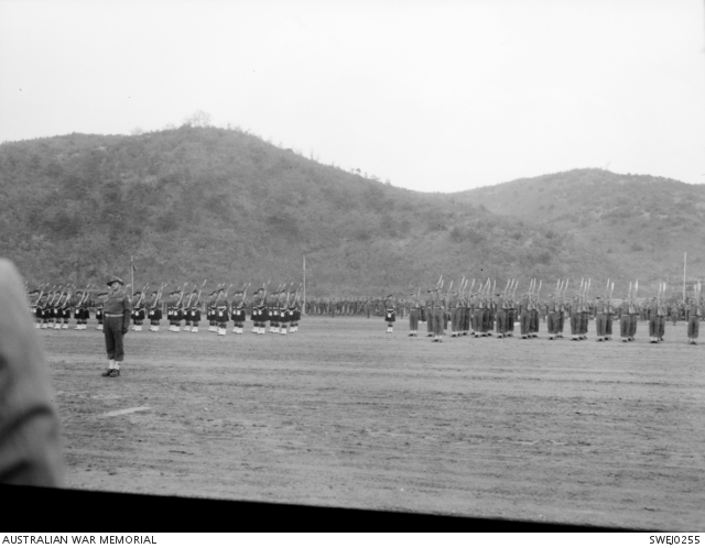 The 1st Commonwealth Division held its farewell parade in Korea before ...