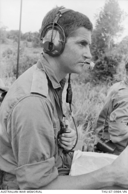 Vietnam. 1967-10. Troop Commander Captain Rod Earl of Asquith, NSW ...