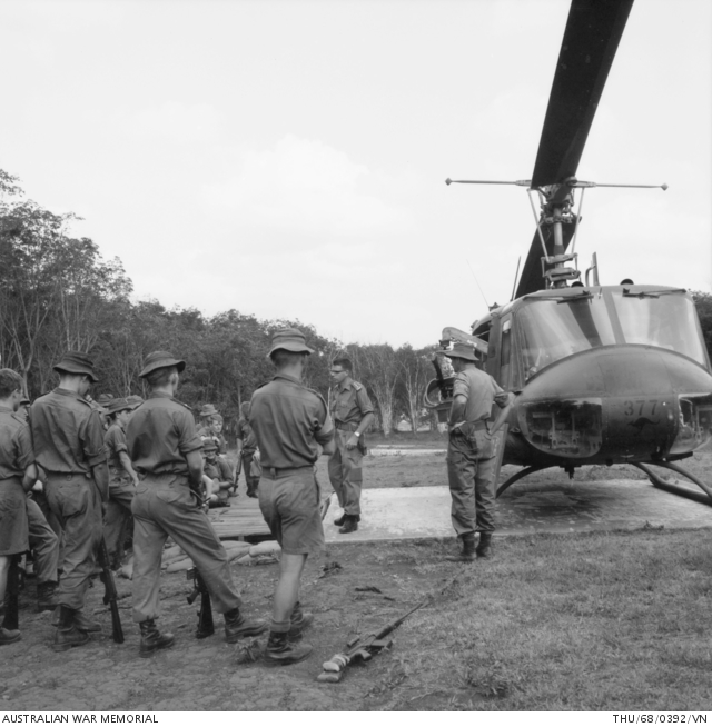 South Vietnam. 1968-04. Members of 1st Battalion, The Royal Australian ...