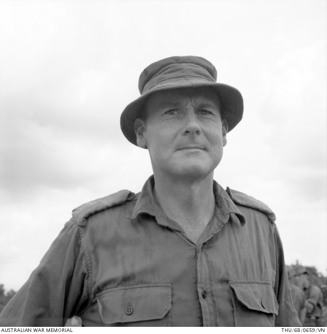 South Vietnam. 1968-06. Informal portrait of Lieutenant Colonel P. H ...