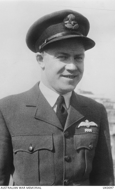 LONDON, ENGLAND. 1943-04-01. PORTRAIT OF 40455 FLIGHT LIEUTENANT G ...
