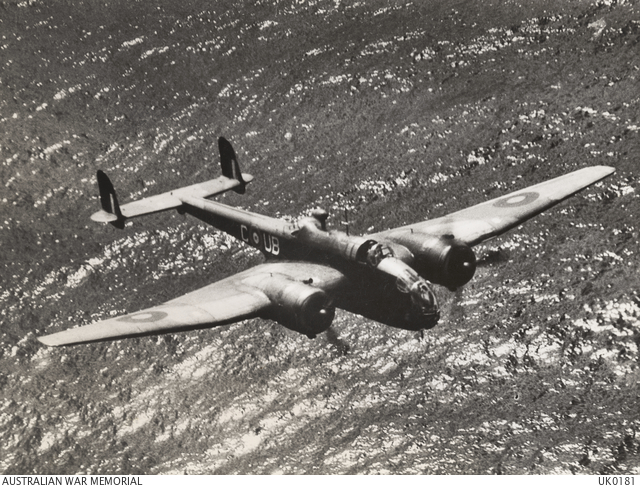 AT SEA. 1943-06-02. A HAMPDEN TORPEDO BOMBER AIRCRAFT OF NO. 455 ...
