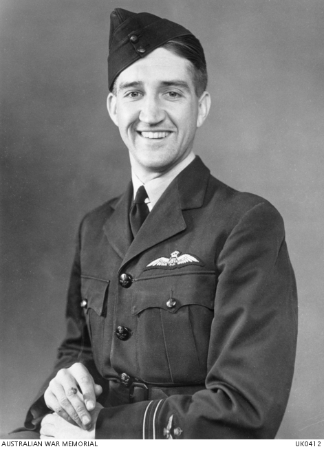 LONDON, ENGLAND. 1943-08-12. PORTRAIT OF 400419 FLIGHT LIEUTENANT C. E ...