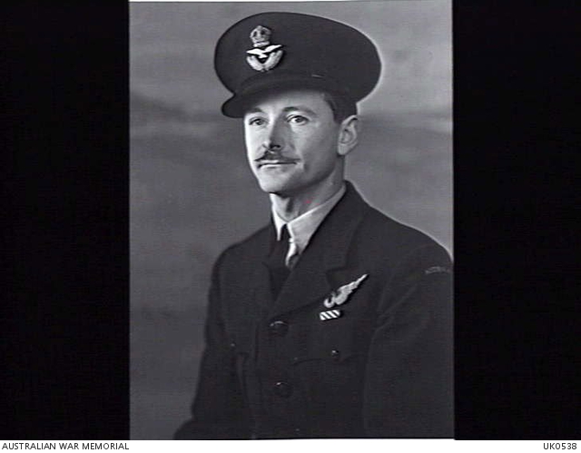 LONDON, ENGLAND. 1943-11-19. PORTRAIT OF 402075 FLIGHT LIEUTENANT C ...