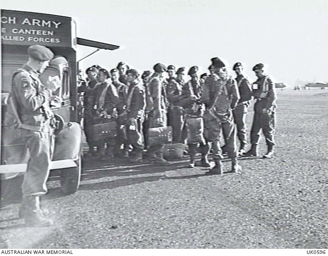 BRIZE NORTON, ENGLAND. 1943-10-06. SOME OF THE CREWS WHO ARE USED TO ...