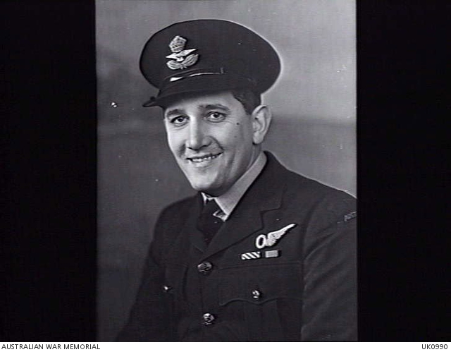LONDON, ENGLAND. C. 1944-01. 405655 FLIGHT LIEUTENANT F. L. SOUTH DFC ...