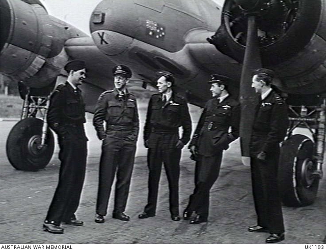 NORFOLK, ENGLAND. 1944-04-08. PILOTS AT NO. 455 (BEAUFIGHTER) SQUADRON ...