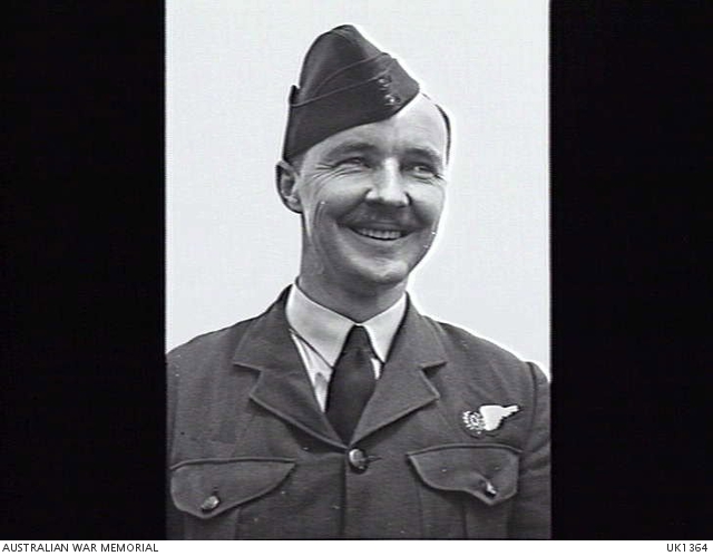 Portrait of 415773 Flying Officer Raymond Donald Dunstan RAAF, of ...