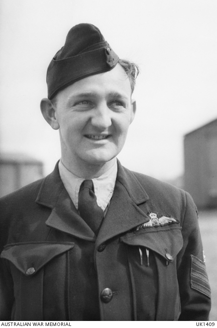 Portrait of 425052 Flight Sergeant Keith Prowd RAAF, of Brisbane, Qld ...