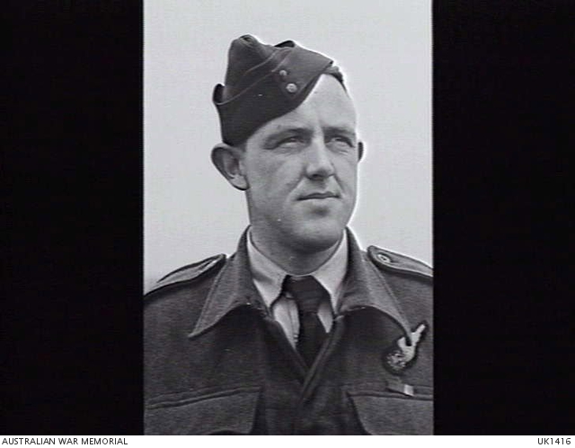 Portrait of 421444 Warrant Officer Gordon John McLeod RAAF, of Armidale ...