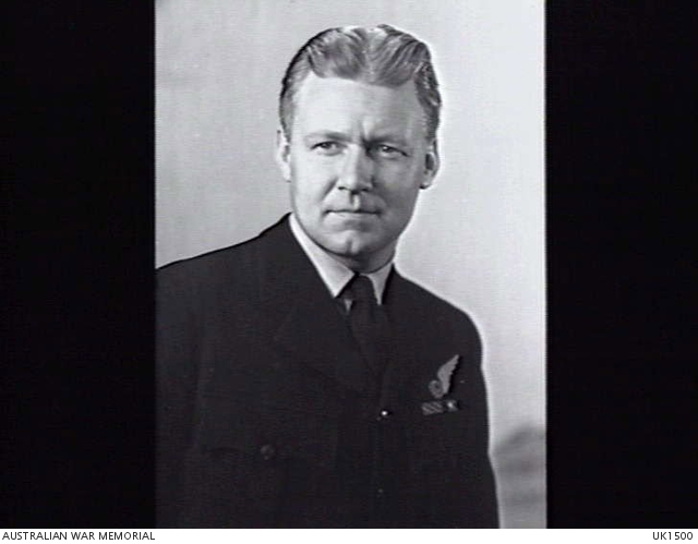 LONDON, ENGLAND. 1944-06-21. PORTRAIT OF 404440 FLIGHT LIEUTENANT R. J ...