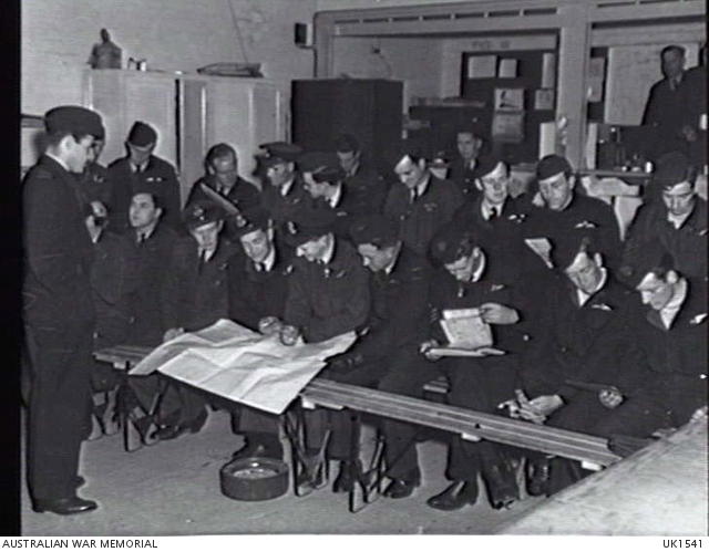 NORFOLK, ENGLAND. C. 1944-06. BEAUFIGHTER CREWS OF NO. 455 SQUADRON ...