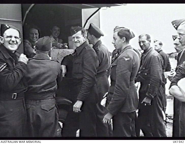 NORFOLK, ENGLAND. C. 1944-07. AT BEAUFIGHTER NO. 455 SQUADRON RAAF WITH ...