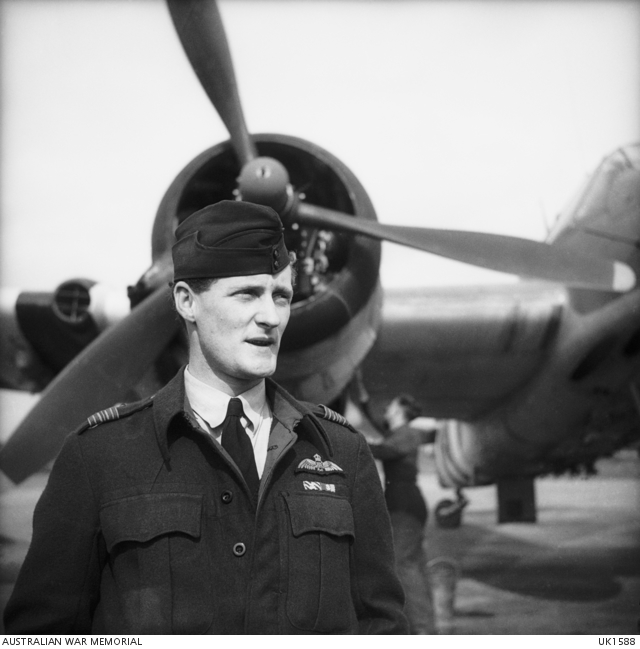 NORFOLK, ENGLAND. 1944-07-06. PORTRAIT OF 402379 SQUADRON LEADER C. G ...