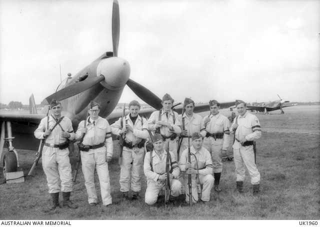 GROUP PORTRAIT OF MEMBERS OF THE BELGIAN "WHITE ARMY" (MAQUIS) WHO ...