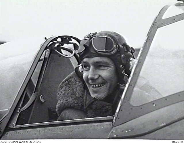 HOLLAND. 1944-10-23. 420460 WARRANT OFFICER F. EDWARDS, RANDWICK, NSW ...