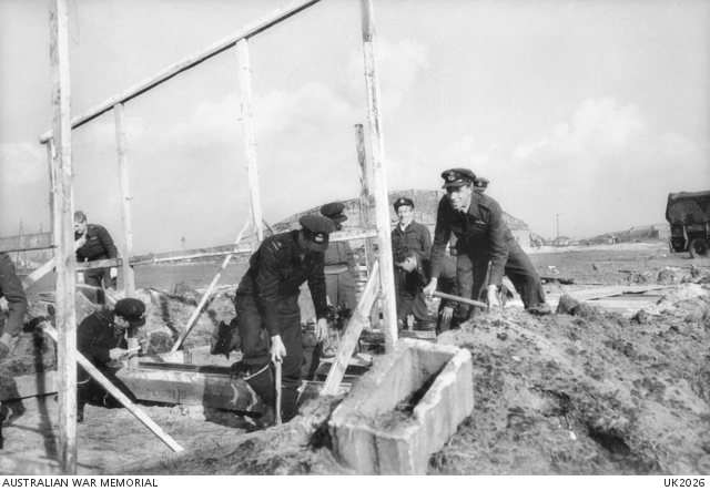HOLLAND. 1944-10-23. RAAF AND RAF TEMPEST PILOTS OF NO. 80 SQUADRON RAF ...