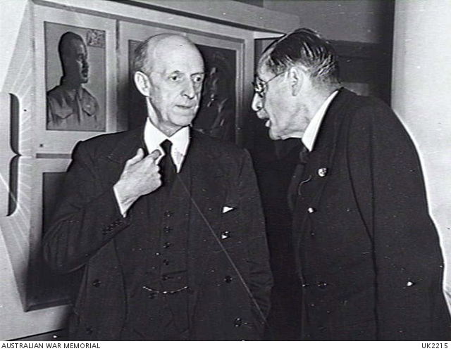 London, England. 1944-12-05. Major-General the Right Honourable (Rt Hon ...