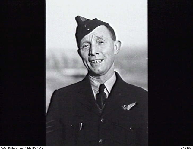 Plymouth, England. 1945-01-19. Portrait of 24100 Flight Sergeant Bill ...