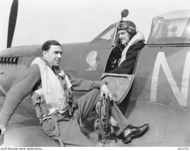 Sussex, England. 1945-04-14. The first Australian fighter Wing to ...