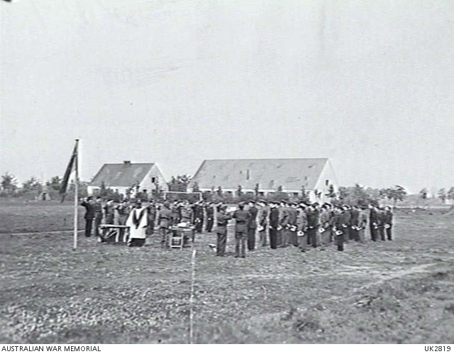 Melsbrook, near Brussels, Belgium. 1945-04-25. Personnel of No. 464 ...