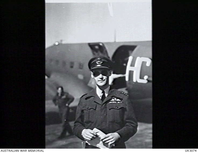 England. 1945-06-20. Wing Commander (Wg Cdr) R. G. Dutton DSO DFC and ...