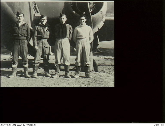 Middle East area. C. 1944. RAAF Warrant Officer (WO) Graham Kingston ...