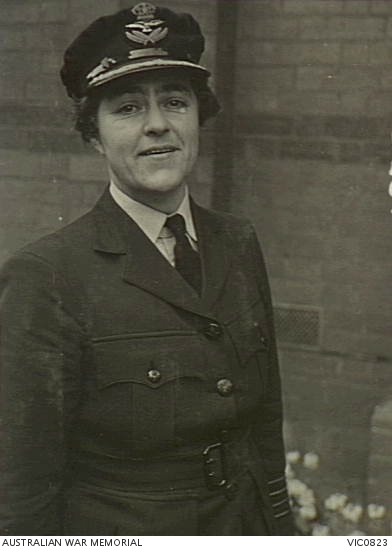 Melbourne, Vic. C. 1944. Portrait of Group Officer Clare Stevenson ...