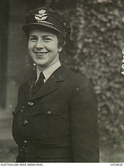 Melbourne, Vic. C. 1944. Portrait of Section Officer Yvonne Rentoul ...