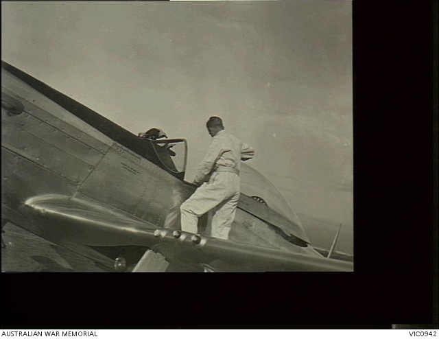Melbourne, Vic. 1945-04-29. The test pilot, Flight Lieutenant J. E ...