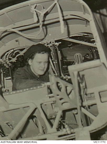 Laverton, Vic. C. 1942. Portrait of a Corporal WAAAF Flight Rigger ...