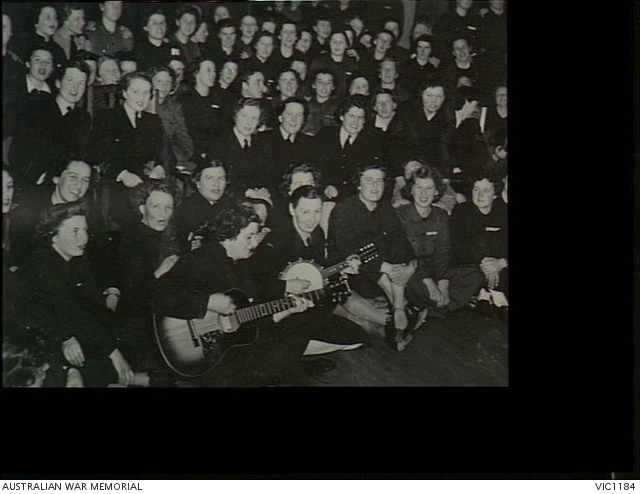 Melbourne, Vic. C. 1943. Group portrait of WAAAF officers and airwomen ...